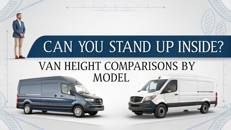 Can You Stand Up Inside? Van Height Comparisons by Model - Vanlifeweb